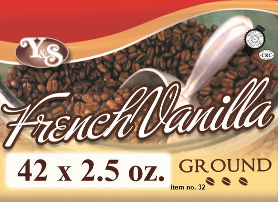 French Vanilla Ground Coffee – Aromaville